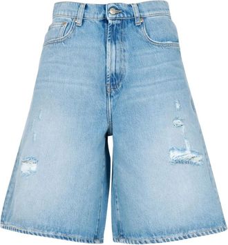 Roy Rogers Damen, Shorts, Blau, W26Gr&ouml;&szlig;e