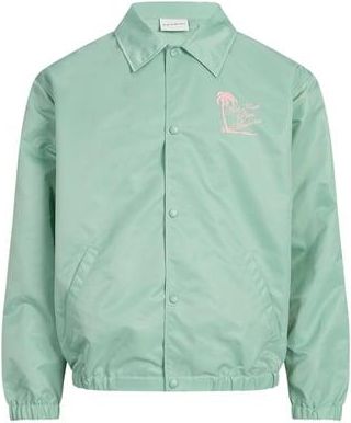 Dr&ocirc;le de Monsieur Veste droite &agrave; col classique imprim&eacute;e