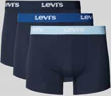 Levi's Boxershorts mit elastischem Logo-Bund im 3er-Pack