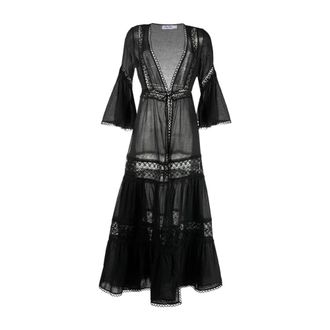 Charo Ruiz Ibiza Glen Bedspread - - Dresses - Damen - Schwarzk - XS