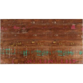 vidaXL Dessus de table 120x60x2,5cm rectangulaire bois massif r&eacute;cup&eacute;r&eacute; vidaXL