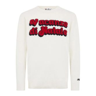MC2 Saint Barth Herren, Strickwaren, Wei&szlig;, LGr&ouml;&szlig;e
