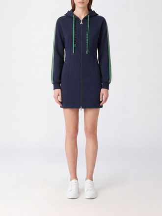 Patrizia Pepe Slim-Fit Mini-Sweatkleid mit Kapuze und Rei&szlig;verschluss