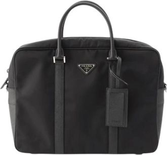 Prada Sac daffaires Pre-owned - Femme - Pre-owned - Noir - Taille: ONE Size