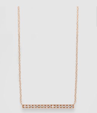 Vanrycke Collier Medellin GM Diamants Or Rose