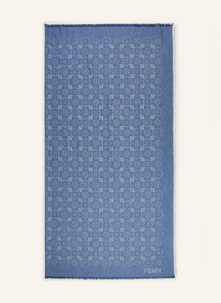 Fendi Tuch Mit Seide blau