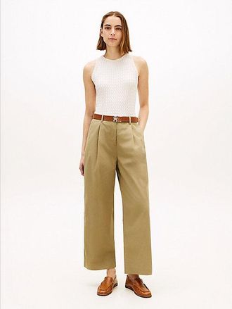Tommy Hilfiger Pantalon ample &agrave; effet d&eacute;lav&eacute;