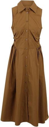 Jovonna London Femme, Robes, Brun, Taille: 38 FR Robe chemise midi