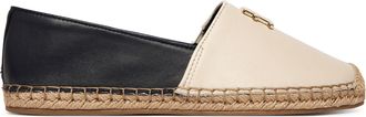 Tommy Hilfiger Espadrilles Tommy Hilfiger Th Logo Leather Espadrille FW0FW09246 Bunt