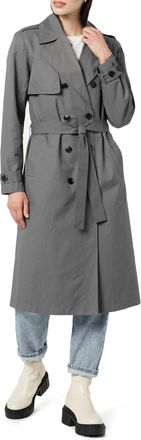 The Drop Trenchcoat f&uuml;r Damen, Noa, Tornado-Grau, S