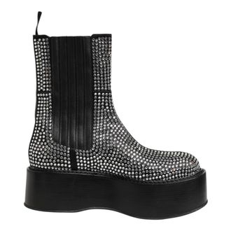 Dolce & Gabbana Short Boots - - Shoes - Damen - Schwarzk - 44 EU