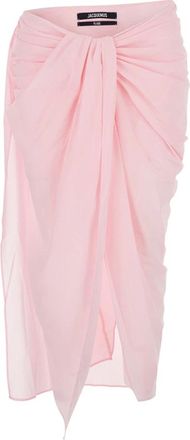 Jacquemus Femme, Jupes, Rose, Taille: 38 FR Jupe Par&eacute;o