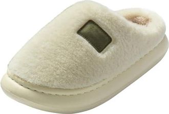 Generic Chaussons Chauds Femme Chausson Ultra Chaud Womens Spring And Autumn Winter Couple Cotton Slippers Indoor Home Cotton Slippers Warm Non Wear And Chaus