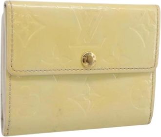 Louis Vuitton Porte-monnaie vintage doccasion - Femme - Pre-owned - Beige - Taille: ONE Size