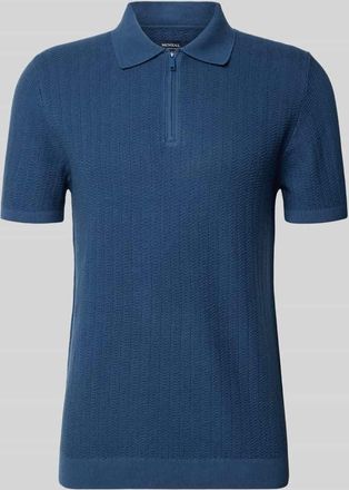 Mc Neal Poloshirt mit kurzem Rei&szlig;verschluss und Polokragen