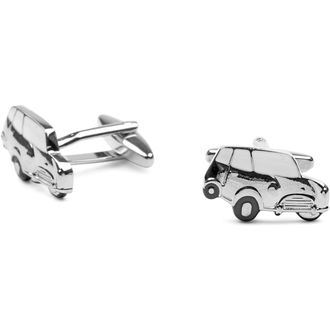 Suitable Boutons de Manchette Voitures Argent