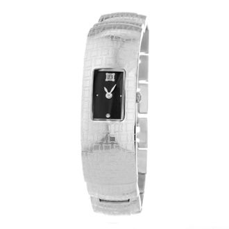 Laura Biagiotti Femme, Accessoires, Gris, Taille: ONE Size Montre Femme en Acier Inoxydable