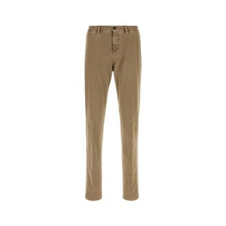 Pantaloni Torino Homme, Pantalons, Brun, Taille: XL Pantalon en Coton Stretch