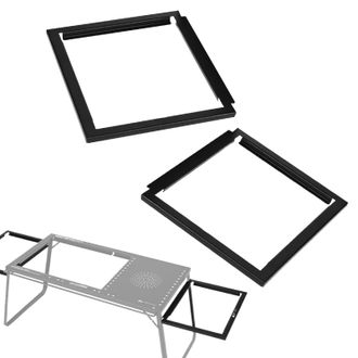 Generic Campingtisch, klappbar, tragbar, robust, für den Außenbereich, für den Innen- und Außenbereich, Grill, Garten, Haus, Strand, Hof, Garten, Hinterhof, B