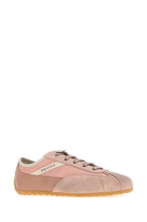 Alexander McQueen Womens Pink Boxe Sneakers Lightclaybeige