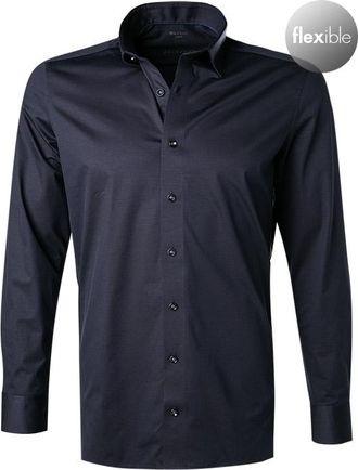 Olymp Herren Hemd blau