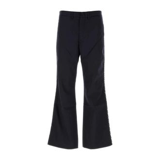 Wales Bonner Mitternachtsblaue Baumwollhose - - Trousers - Herren - Blau - L