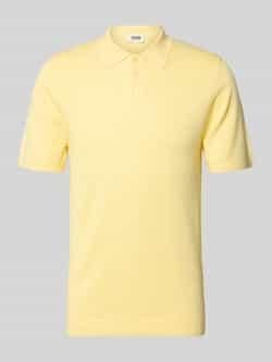 Drykorn Slim Fit Poloshirt mit kurzer Knopfleiste Modell TRITON