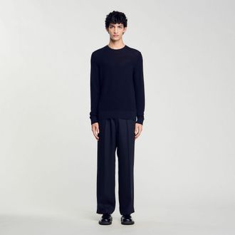 Sandro Pull en maille textur&eacute;e