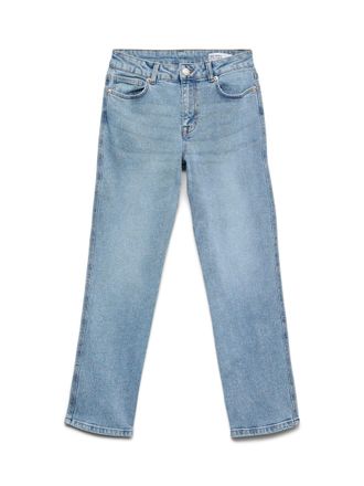 Vero Moda Vero Moda Female Straight-Fit VMAMARA Mid Rise Gerade geschnitten Jeans
