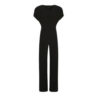 Norma Kamali Damen, Jumpsuits & Playsuits, Schwarzk, LGr&ouml;&szlig;e