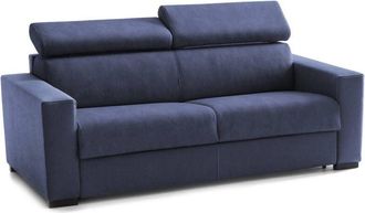 Talamo Italia Talamo Italia Schlafsofa Aida, Gro&szlig;es 2-Sitzer-Sofa, 100% Made in Italy, Wohnzimmersofa mit drehbarer &Ouml;ffnung, mit verstellbaren Kopfst&uuml;tzen und