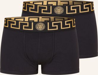 Versace 2er-Pack Boxershorts schwarz
