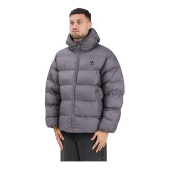 adidas Homme, Vestes, Gris, Taille: S Tonal Hooded Puffer