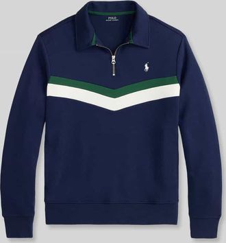 Polo Ralph Lauren Regular Fit Troyer aus Baumwoll-Mix