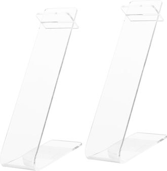 Artibetter 2 St&uuml;ck Teiliges Acryl Schuhdisplay f&uuml;r Sandalen Sneaker und Flache Schuhe Stabiles Schuhhalter Design zur &Uuml;bersichtlichen Pr&auml;sentation im Schuhgesch&auml;