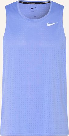 Nike Lauftop Breathe Miler blau