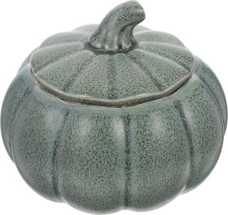 Cabilock Vorratsdose Snackdose Kürbisdose Halloween-Dekor Deckel Aus Porzellan Zuckerdose Salz- Und Pfefferschalen Tee-Organizer Süßigkeitenbehälter Keksdose T