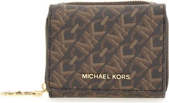 Michael Kors Women SM Trifold ZA Wallet Hand Bag