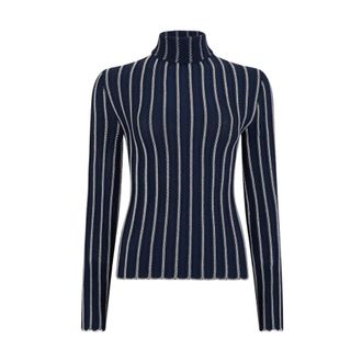Iceberg Rollkragenpullover - - Knitwear - Damen - Blau - S