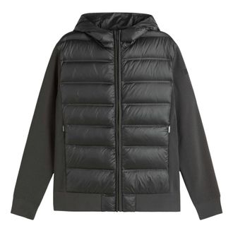 Roberto Ricci Design Rrd, Homme, Vestes, Noir, Taille: 3XL Amos Perlupin Duck Hood Zip Knit