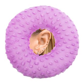 Generic Komfort-Kissen f&uuml;r die Ohren, Moltonkissen, bequem und ergonomisch, Donut-Kissen f&uuml;r Erwachsene - f&uuml;r die Pflege zur Erholung und Erholung