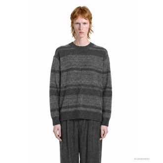Comme Des Gar&ccedil;ons Striped Wool Mohair Sweater