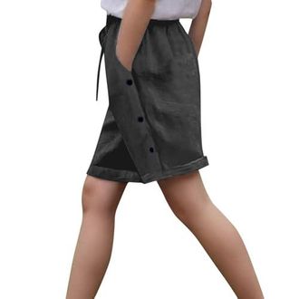 Generic Short Jean Taille &Eacute;lastique Femme Taille Fitness Mini Grossesse Temps avec Ouat&eacute; D&eacute;chir&eacute; Tr&egrave;s Bretelle Elasthane Sequins Telephone Saharien Droit Card