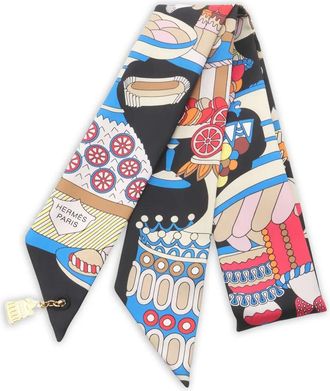 Hermès foulard Patisserie Française (années 2020) - Noir