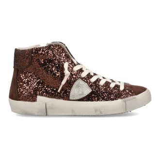 Philippe Model Femme, Chaussures, Brun, Taille: 36 EU Prsx Tennis