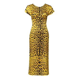 Dolce & Gabbana Midi Etuikleid - - Dresses - Damen - Gelb - L