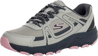 Skechers Baskets Hillcrest 2.0 SABBADAY Falls pour Femme, Gris Rose, Pointure 40