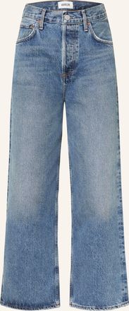 A Gold E Agolde Cropped Jeans Ren blau