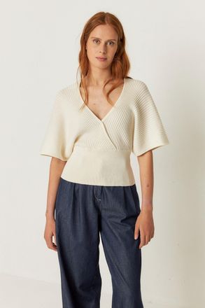 SKFK Damen vegan T-Shirt Tala Beige