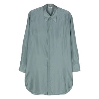 Barena Lela Pura Seidenhemd - - Blouses & Shirts - Damen - Blau - XS